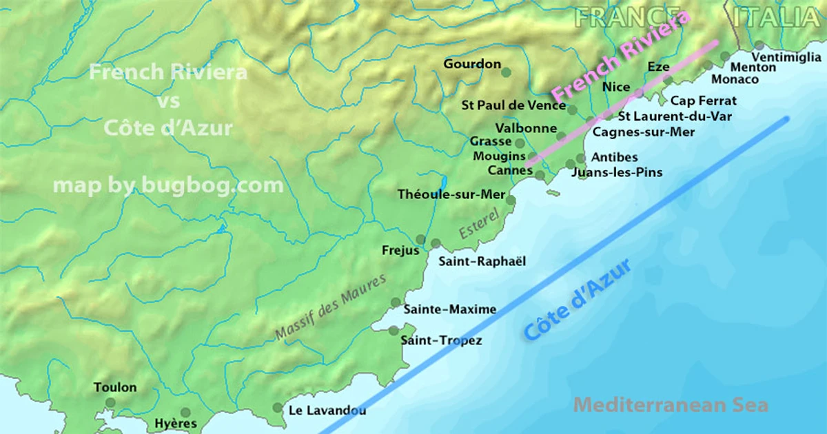 France Map - A Must Visit Place For Travelers