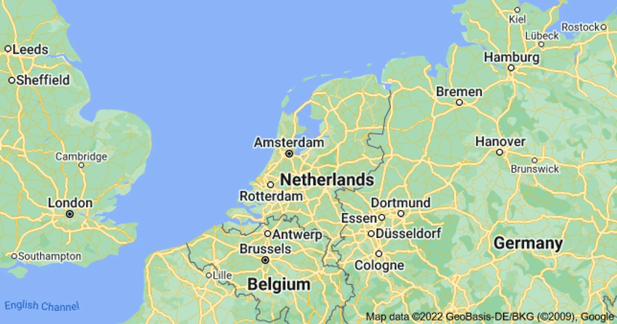 The Netherlands Map Location Is Where You Need To Be For Your Next Vacation