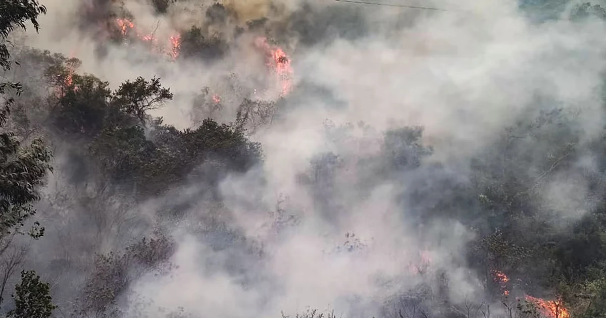 Wildfire Threatened Machu Picchu In Peru
