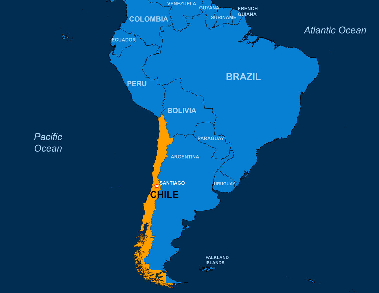 Map Of Chile Geography Major Cities And Fascinating Facts