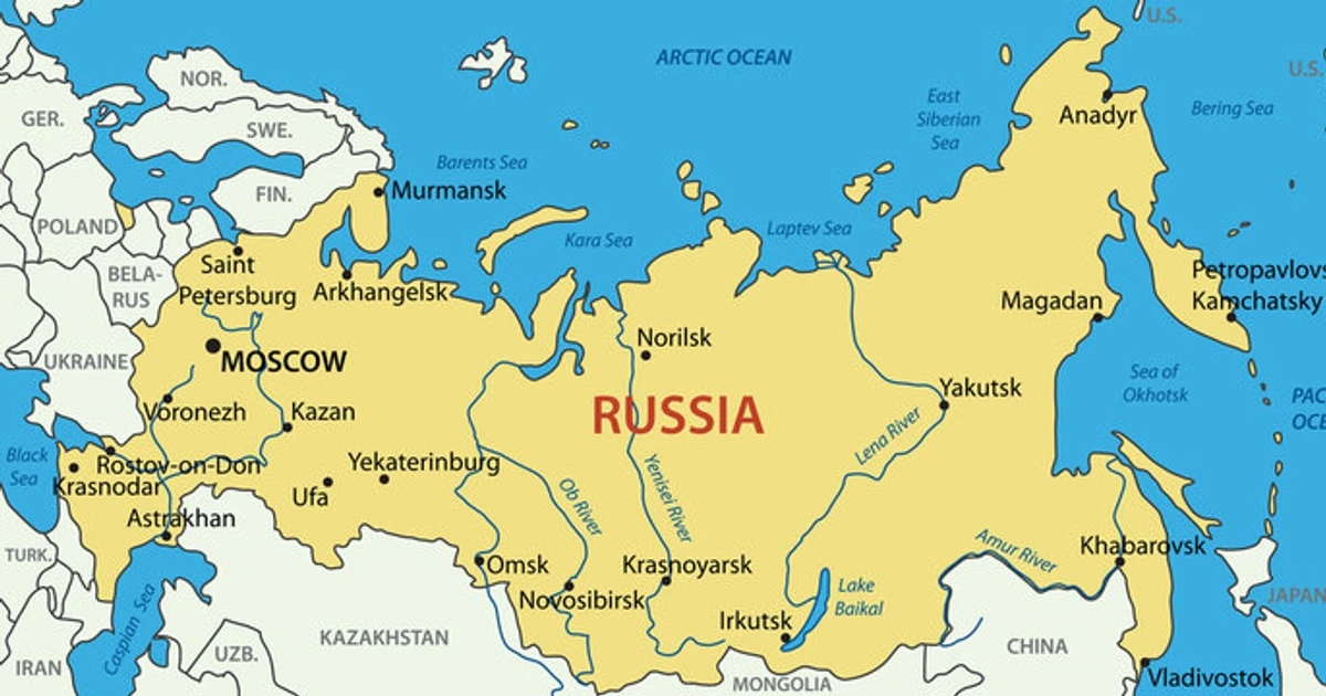 Map Of Russia - Learn About Its Geography, Culture, And Regions