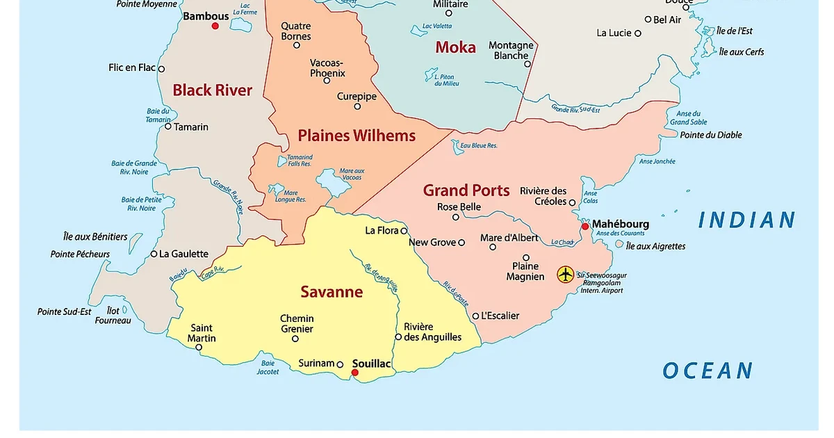 Mauritius Map | A Comprehensive Guide For Travelers & Explorers