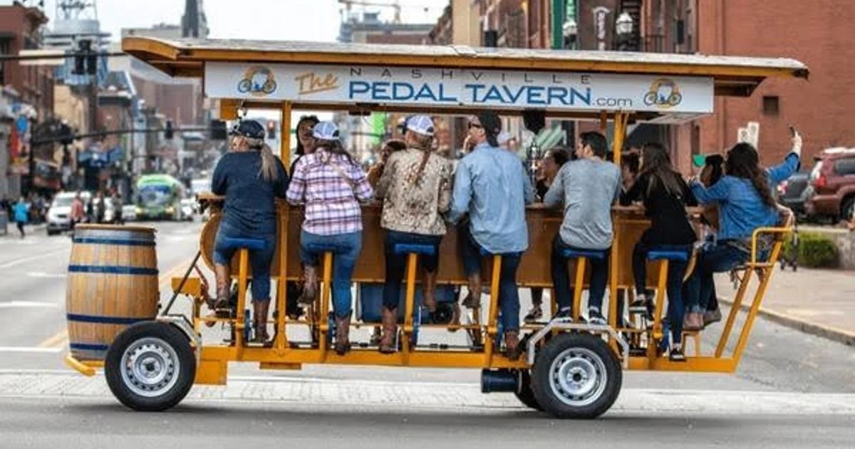 Why Nashville's Party Bike Is A Must-Try For Visitors And Locals